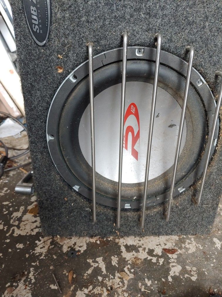 Alpine Subwoofer In Box for Sale in Seattle, WA - OfferUp