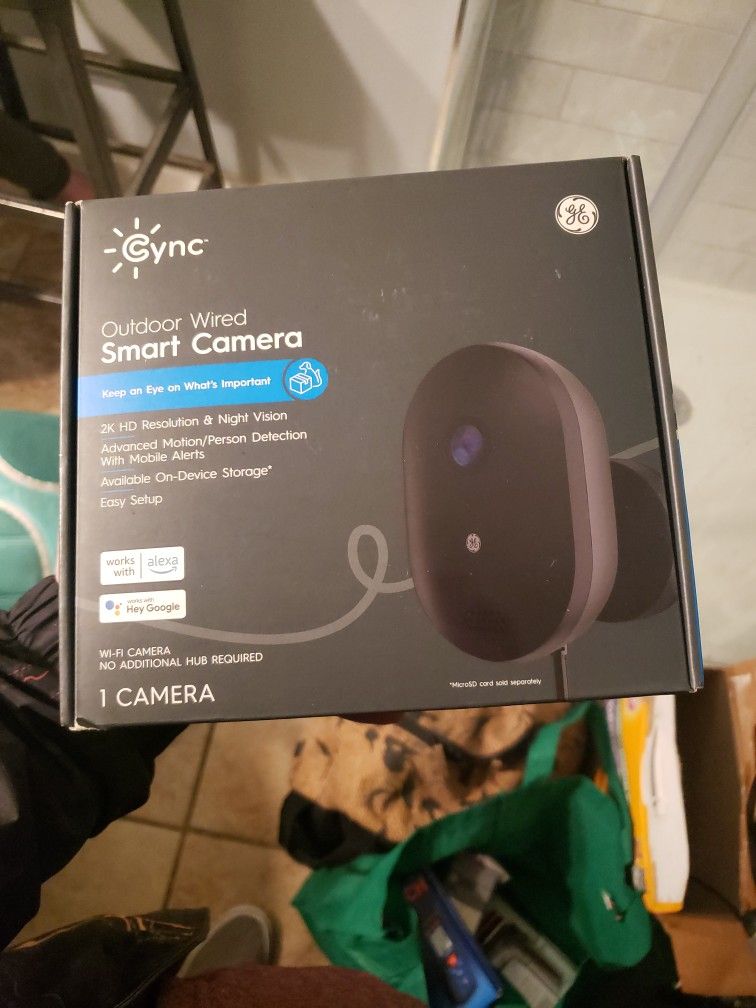 Brand New Cync Outdoor WiFi Camera for Sale in Tacoma, WA - OfferUp