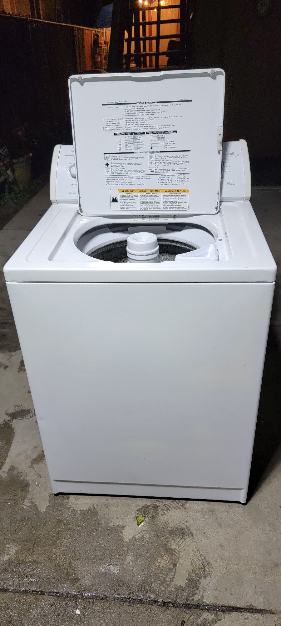 Lavadora Whirpool Heavy Duty Con Garantía Lusiendo Y Trabajando ...