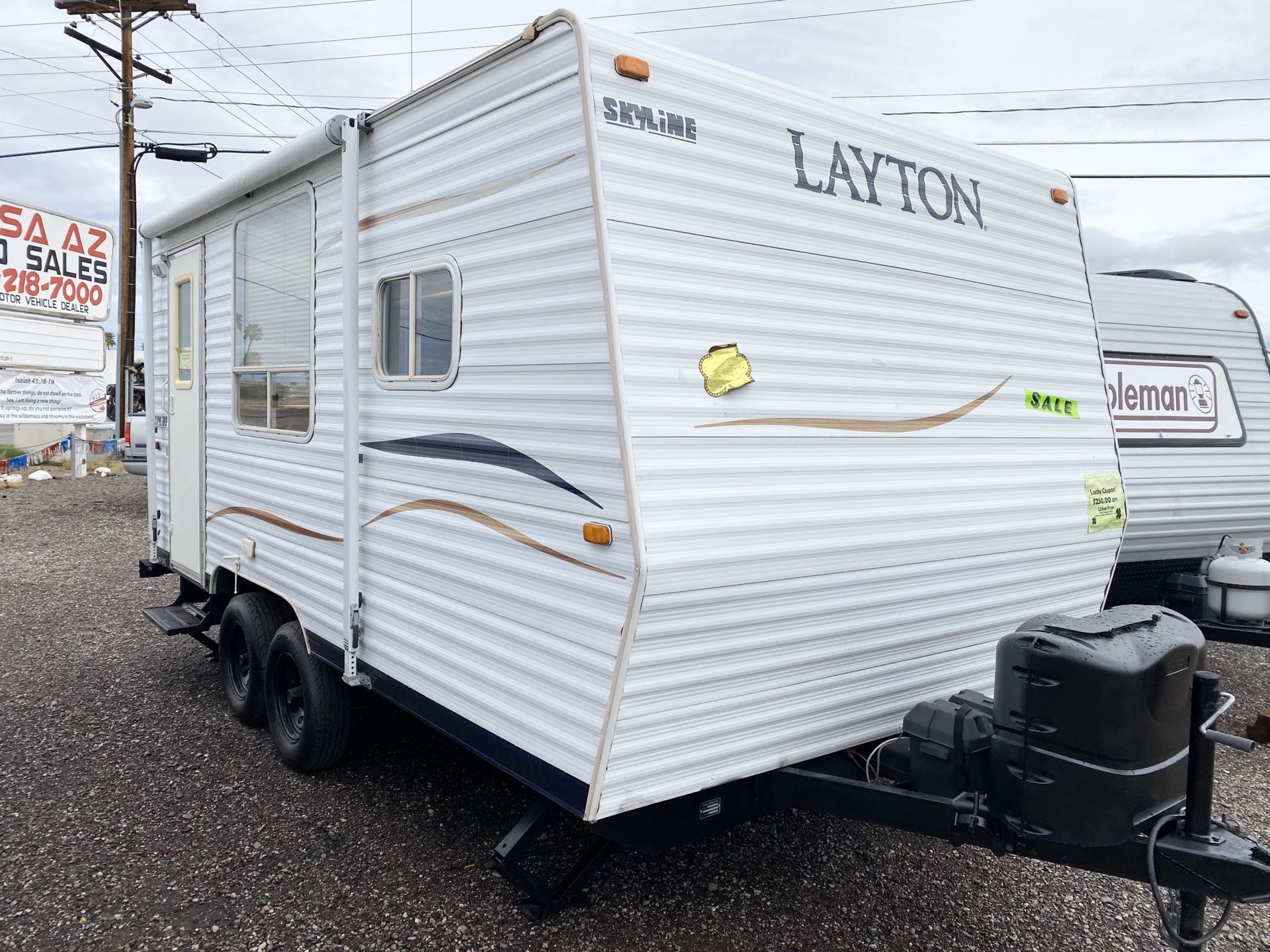 2007 Layton Skyline 17ft Trailer Cheap sleeps 4 $7900 for Sale in Mesa ...