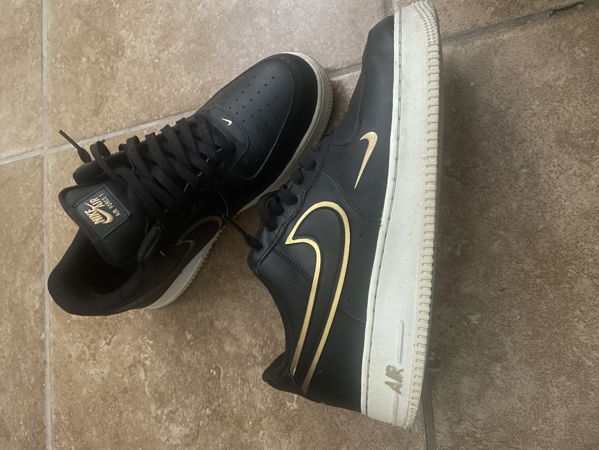 Black Metallic Gold Air Force 1 for Sale in Oakland Park, FL - OfferUp