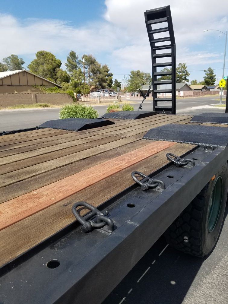 2007 10 ton Terex Load King Holden M322 LT equipment trailer tag ...