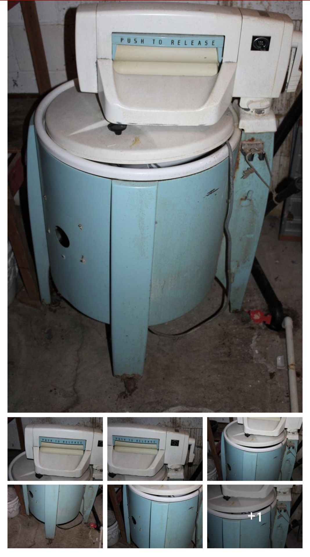️Vintage speed queen wringer washer-repurpose project/beverage cooler ...