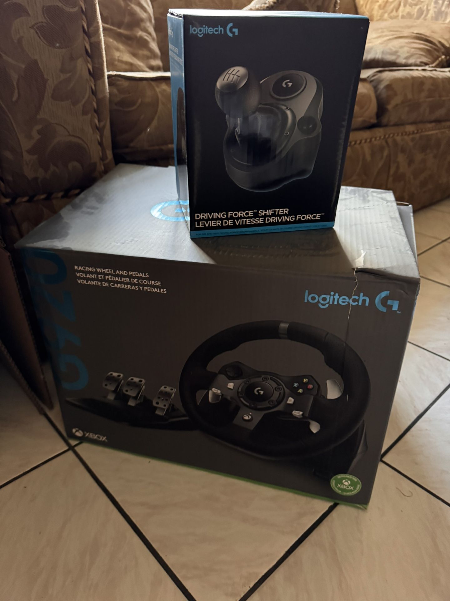 Logitech Wheel Plus 3 Pedals Plus Shifter for Sale in Homestead, FL ...