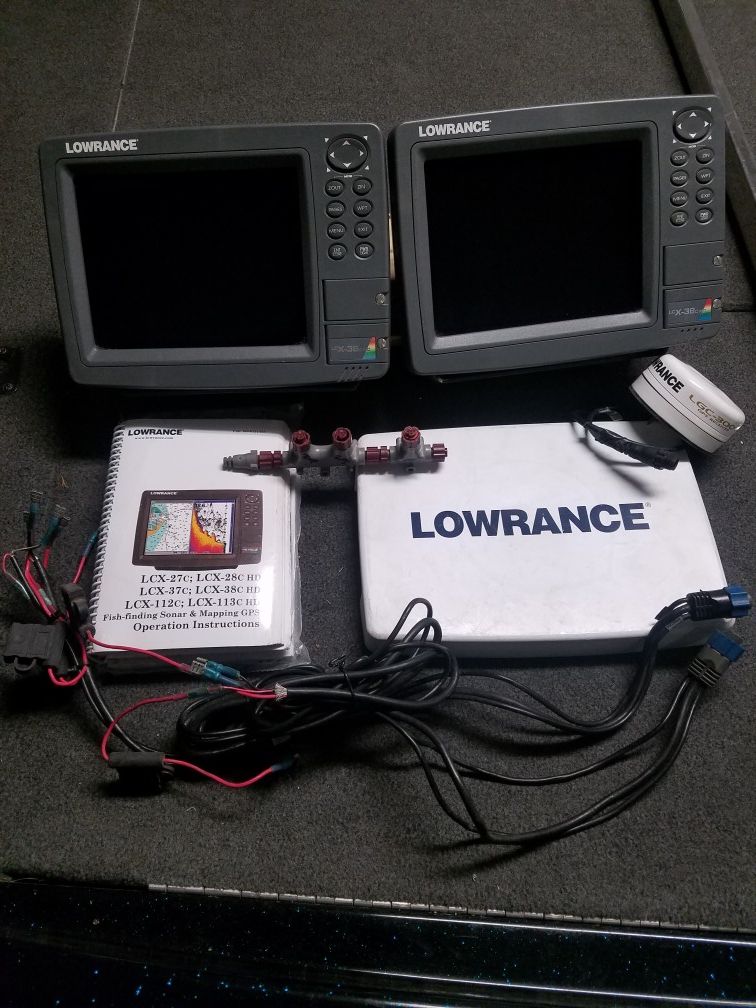 Lowrance LcX-38c HD fishing graphs for Sale in Scottsdale, AZ - OfferUp
