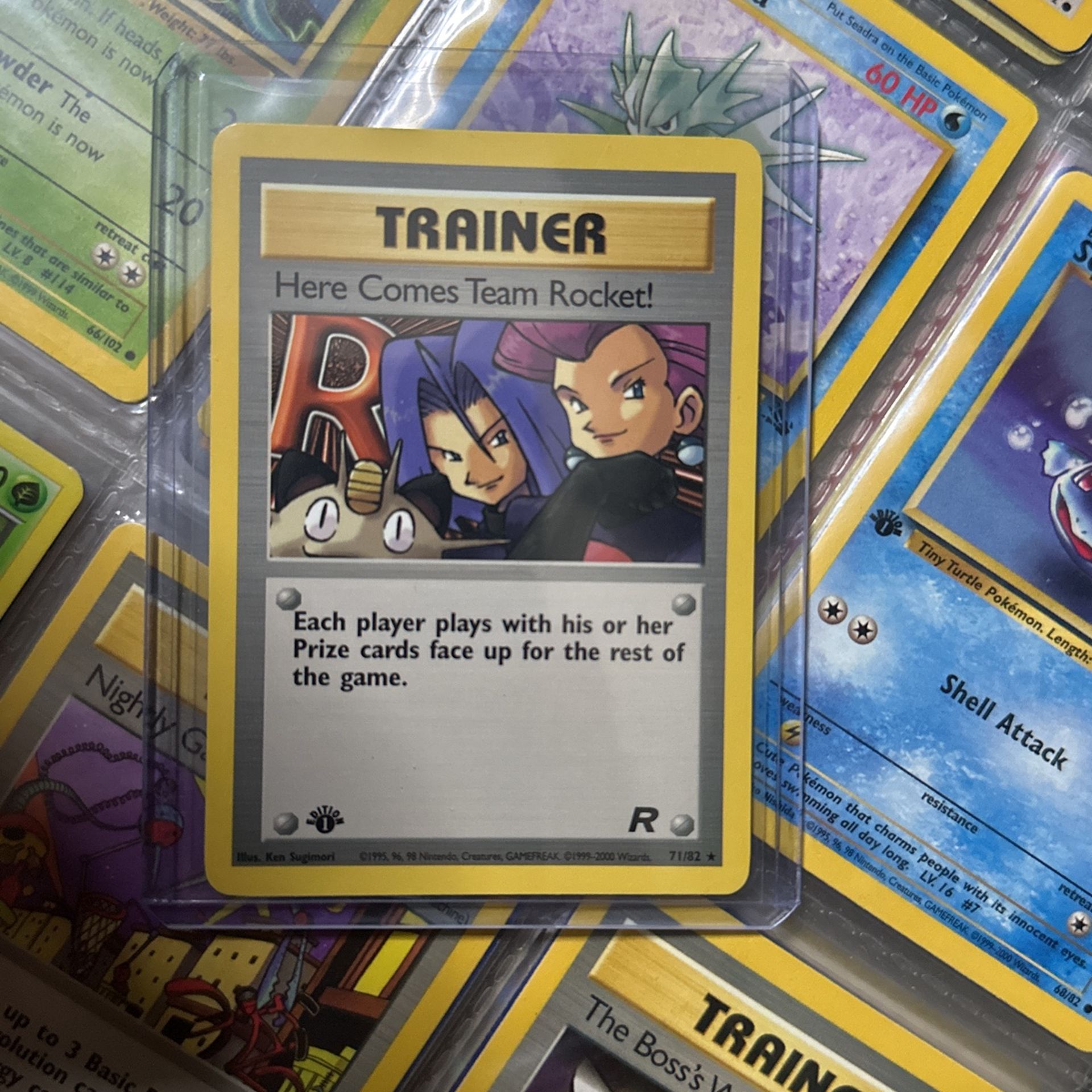 Here Comes Team Rocket 1st Ed for Sale in Fresno, CA - OfferUp