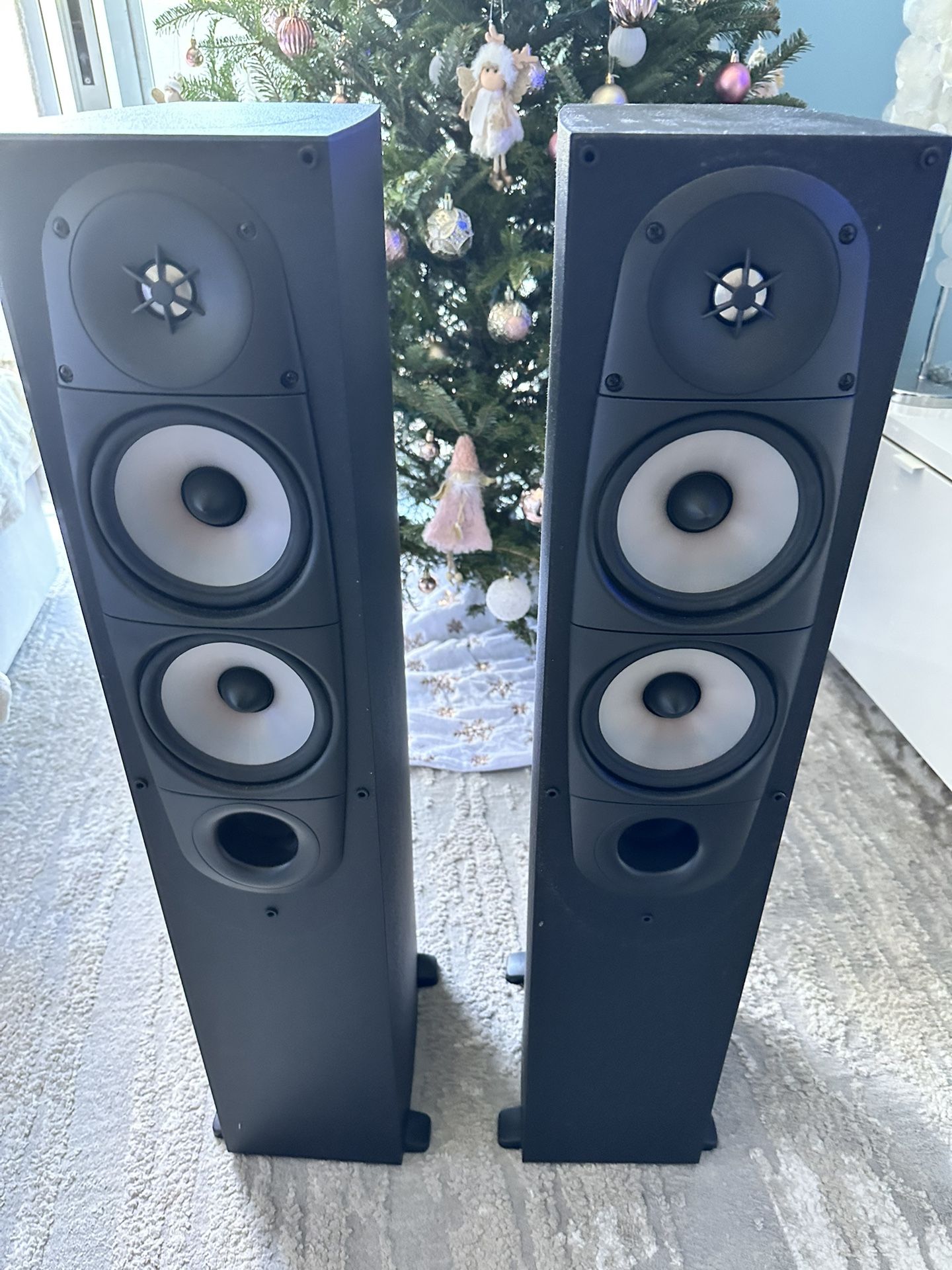 Paradigm Cinema Phantom V.3 Floor Standing Speakers and Center for Sale ...