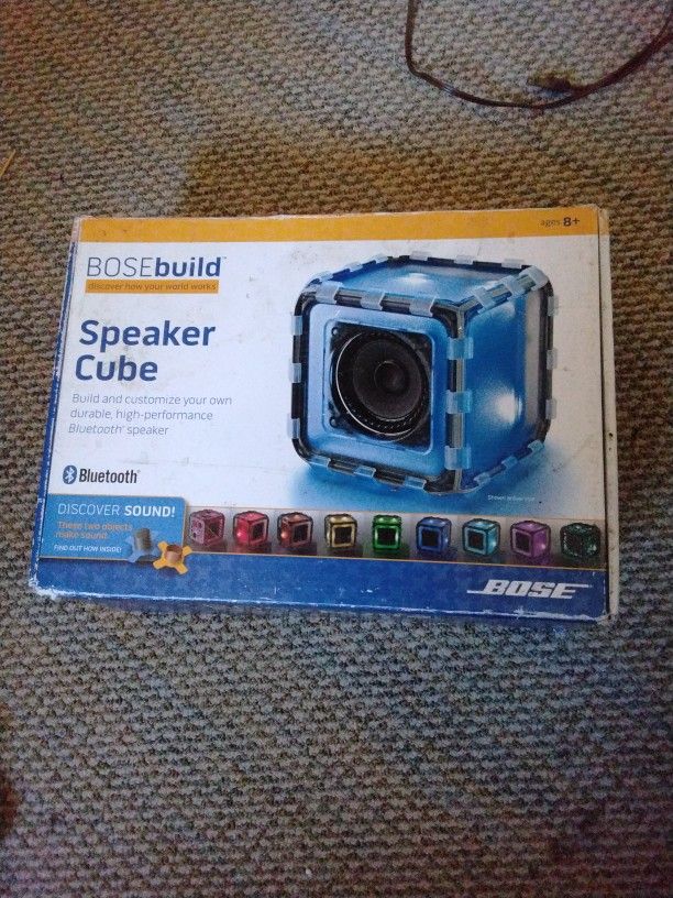 NEW Bose BOSEbuild Speaker Cube Bluetooth for Sale in Stockton, CA ...