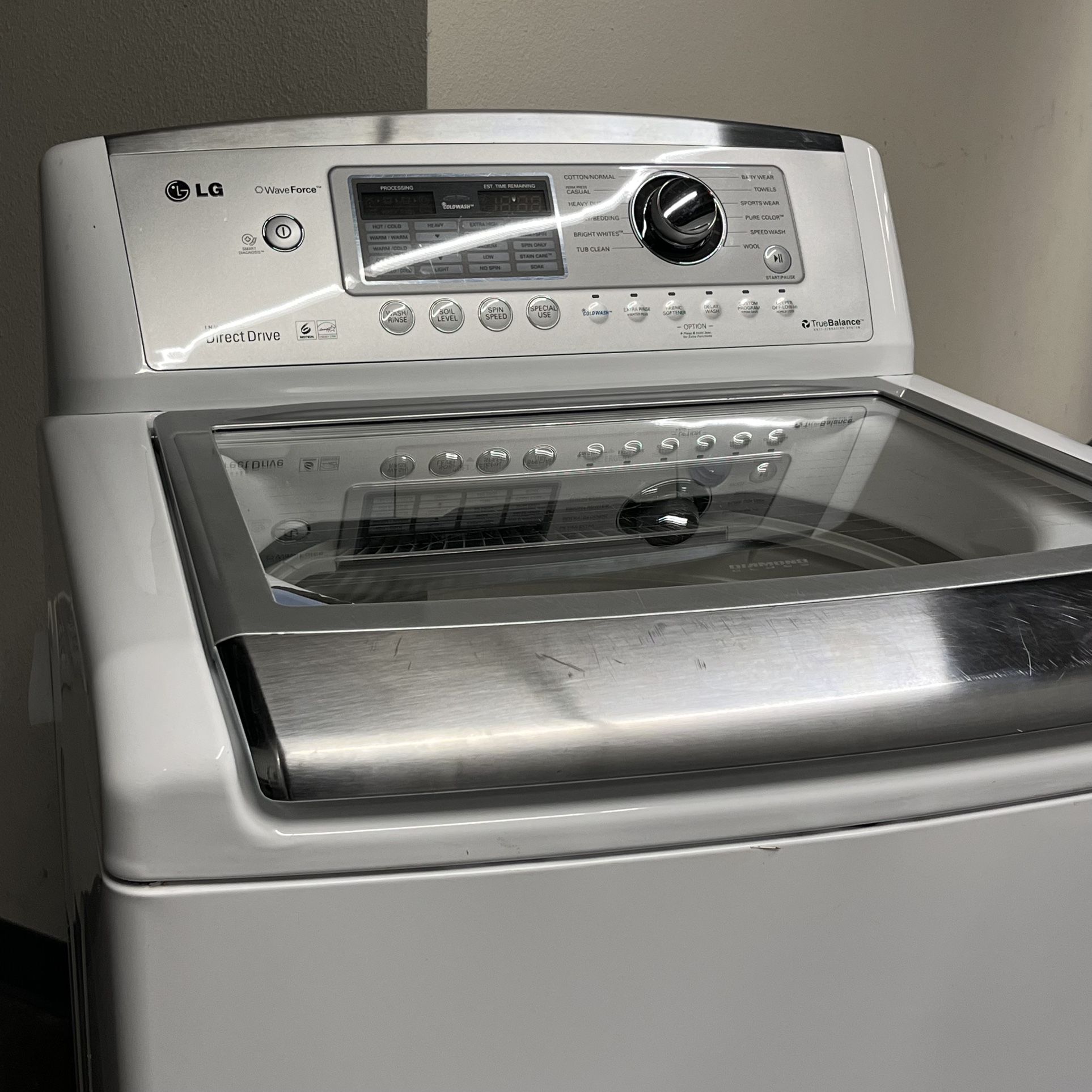 LG Super Capacity Plus Washer Delivery Available for Sale in Fort Worth ...