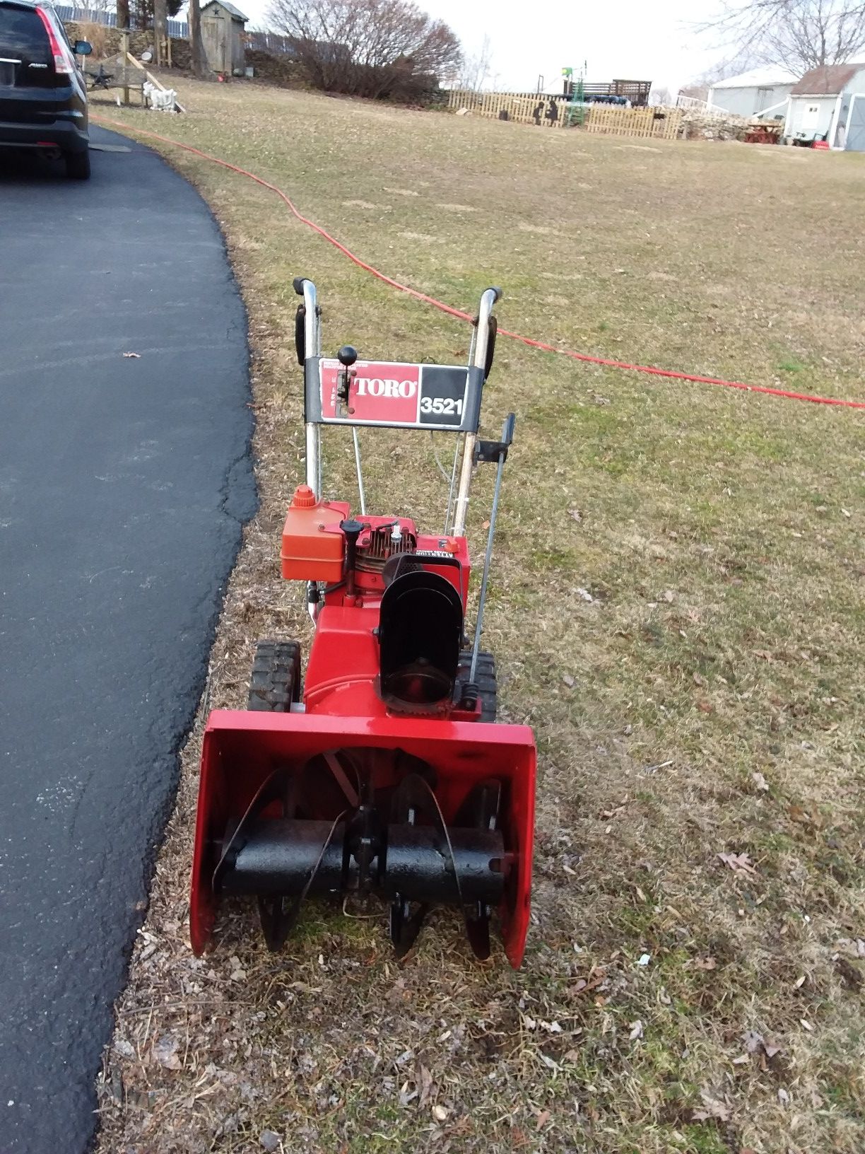 Toro 3521" path 2stage snow blower none electric start 3speed self ...