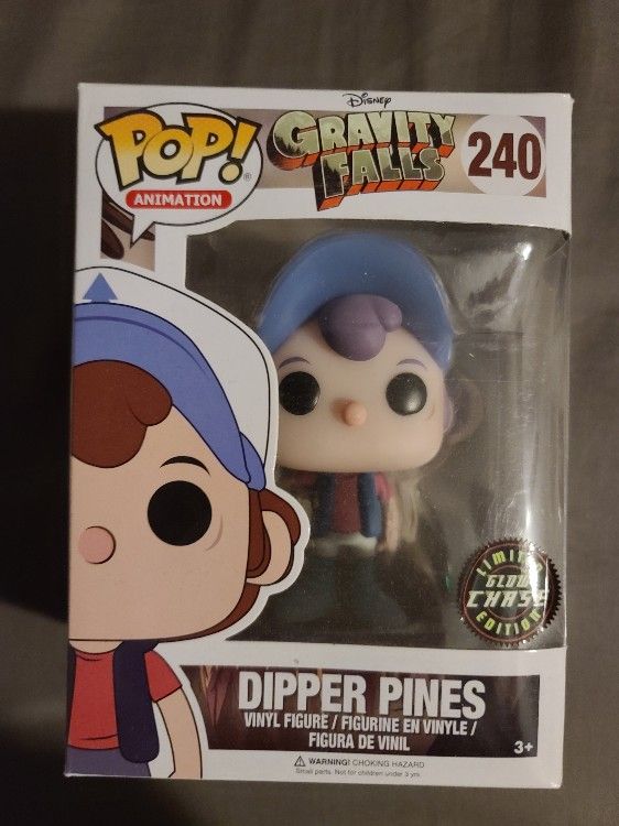 Eleven Funko Pop Funko Pop Dipper Pines Chase - Gravity Falls Con ...