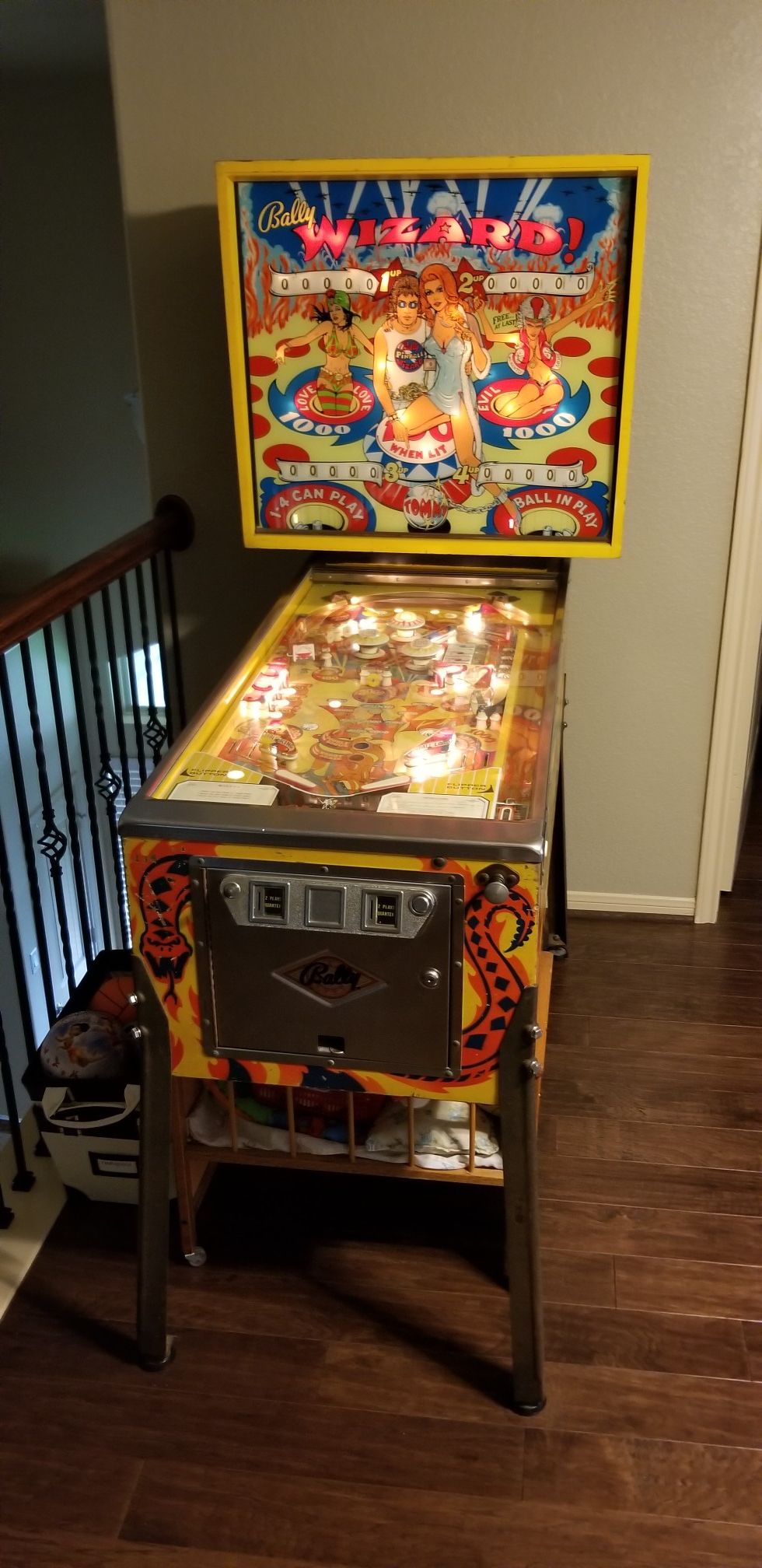 Bally Wizard Pinball Machine for Sale in Spring, TX - OfferUp