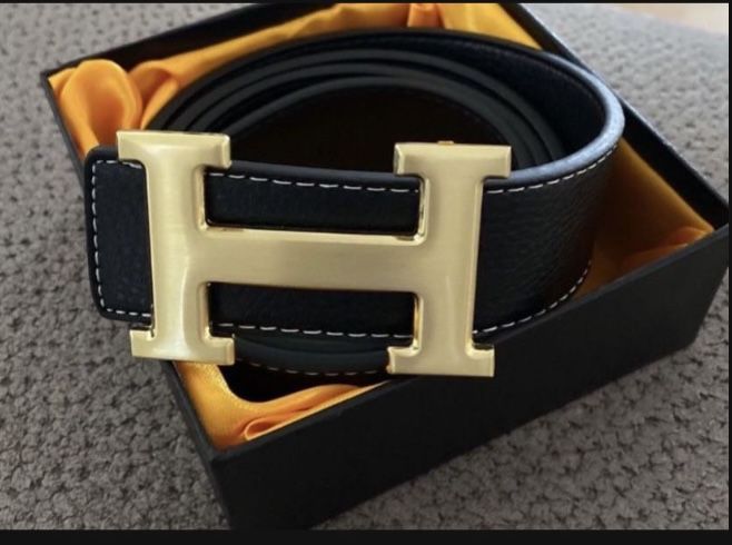 H belt / Designer Belt / Belt / black belt for Sale in Whittier, CA ...
