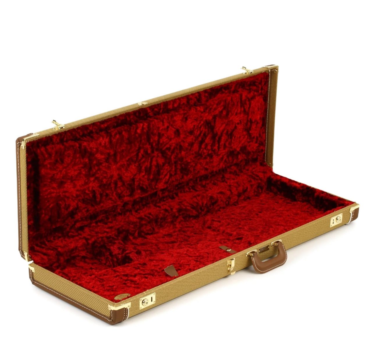 Fender G&G Deluxe Hardshell Case for Stratocaster / Telecaster - Tweed ...