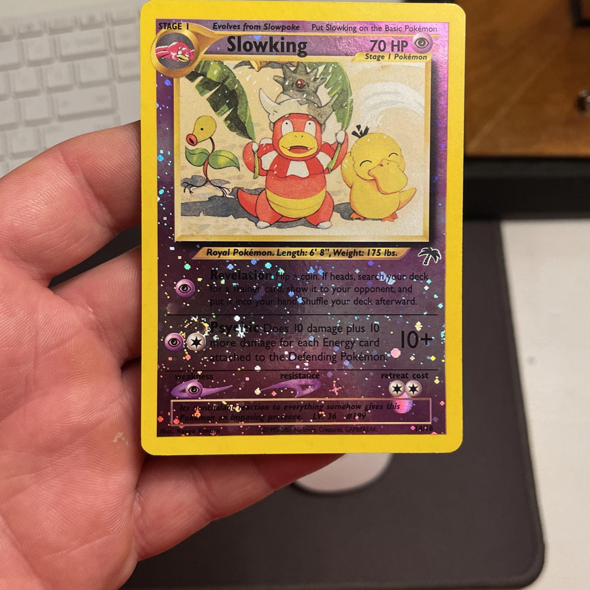 2000 Vintage Reverse Holo Slow Bro Tropical Islands MINT for Sale in ...