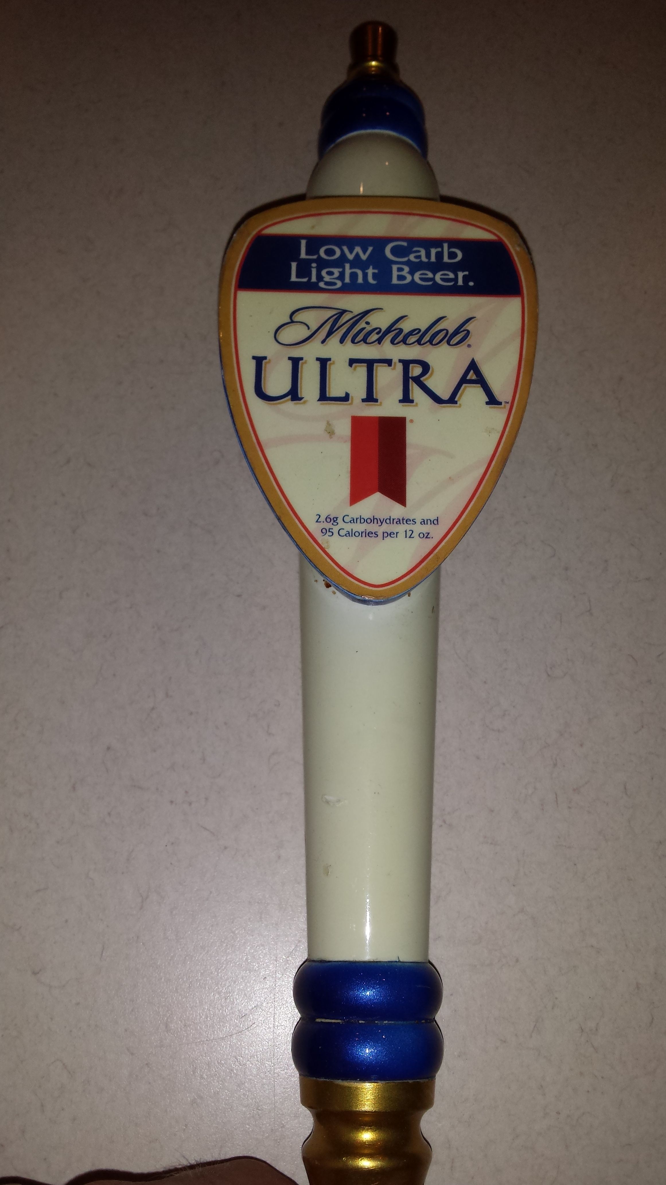 Michelob Ultra Beer Tap Handle