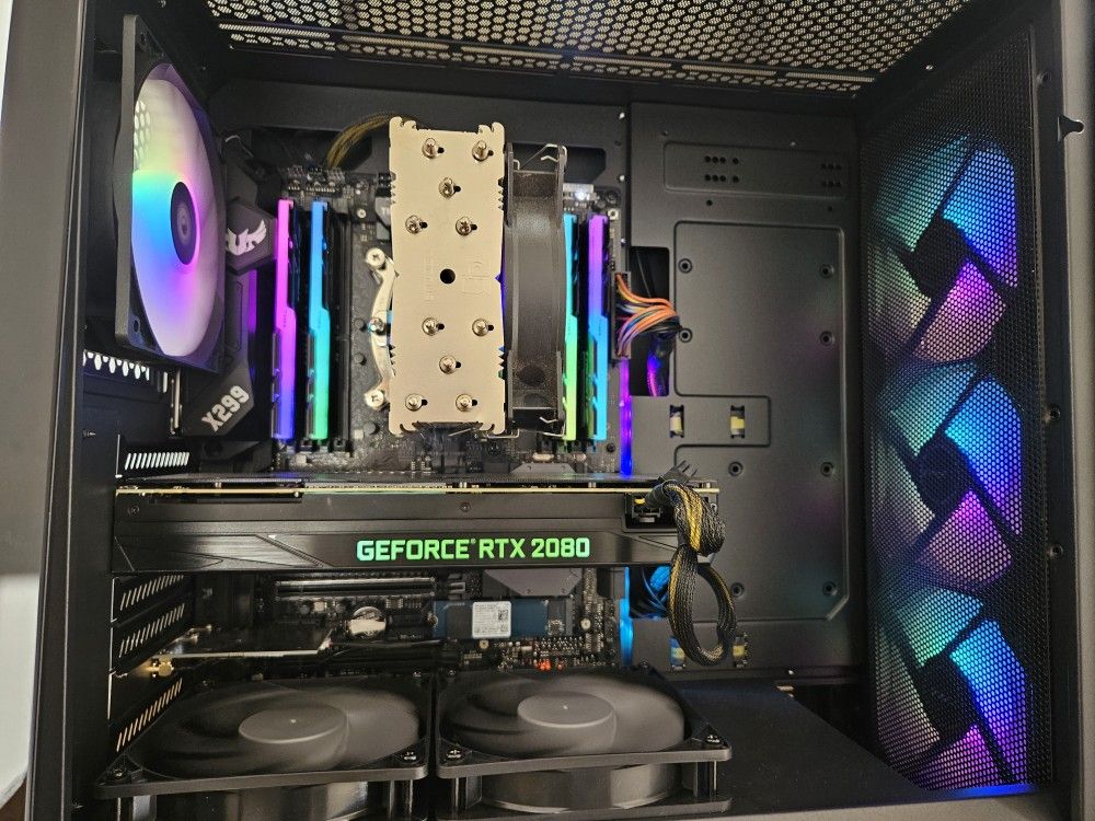 X299 Intel Core i7 7820x + RTX 2080 RGB Gaming PC Desktop Computer for ...