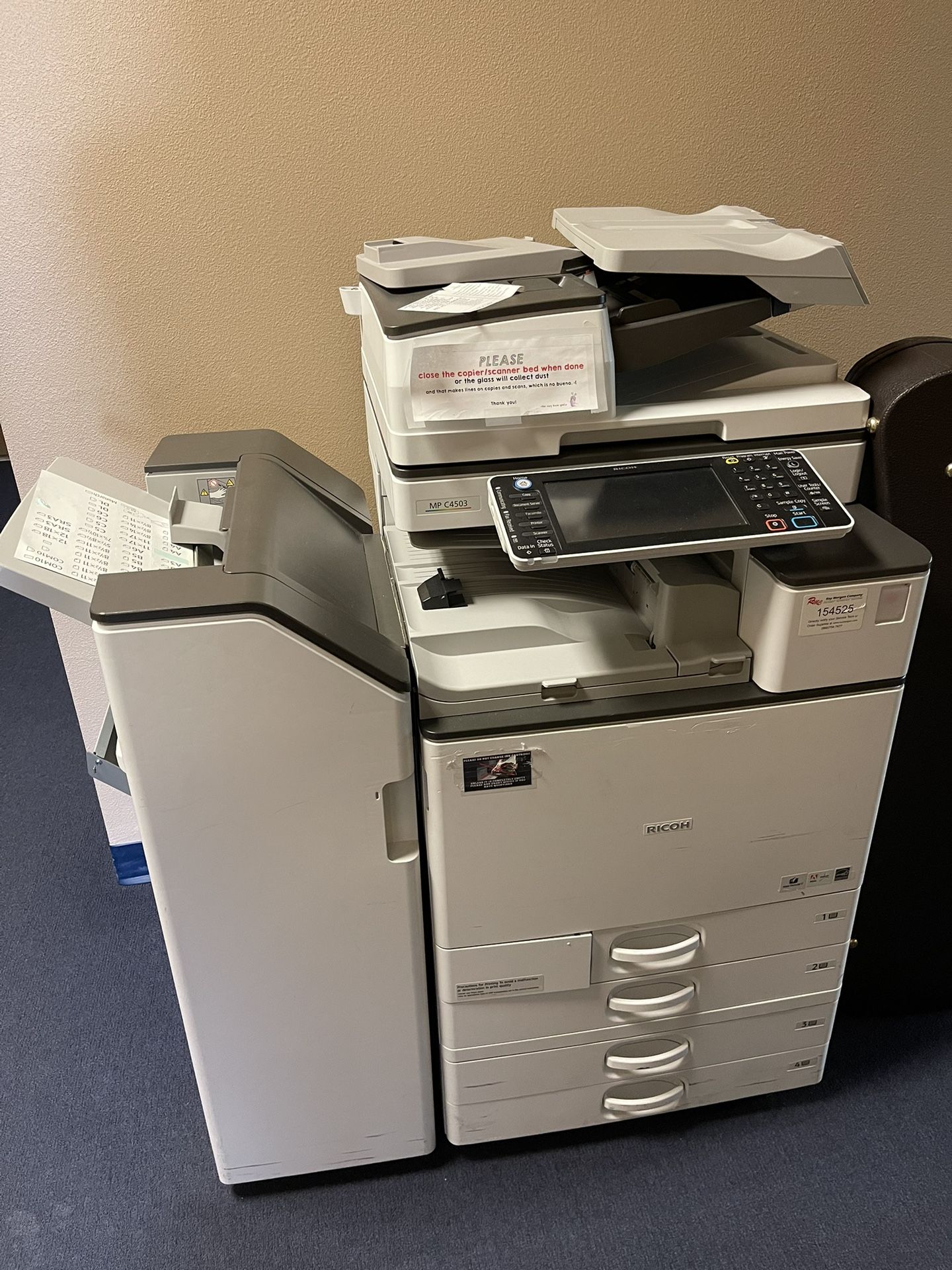 Ricoh MP C4503 Industrial Printer With Ink/Toner for Sale in North Las ...