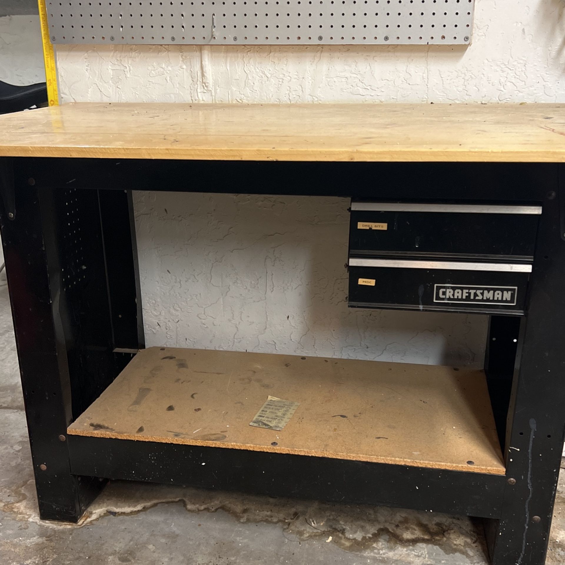 Craftsman Two Drawer Work Bench for Sale in Pompano Beach, FL - OfferUp