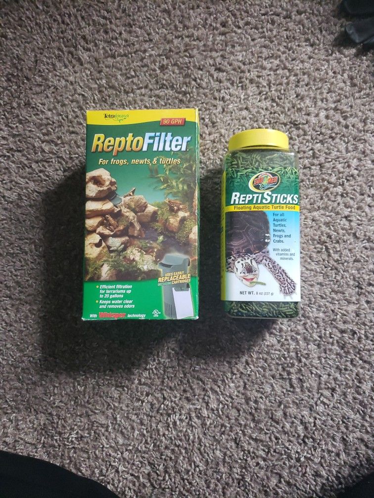 Reptile Food And Filter for Sale in Fort Lauderdale, FL - OfferUp