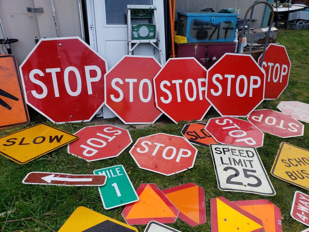 Octagon Stop Sign