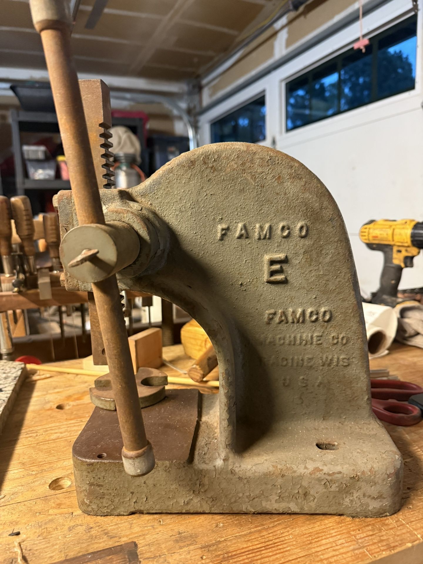 Famco Machine Arbor Press for Sale in Tracy, CA - OfferUp