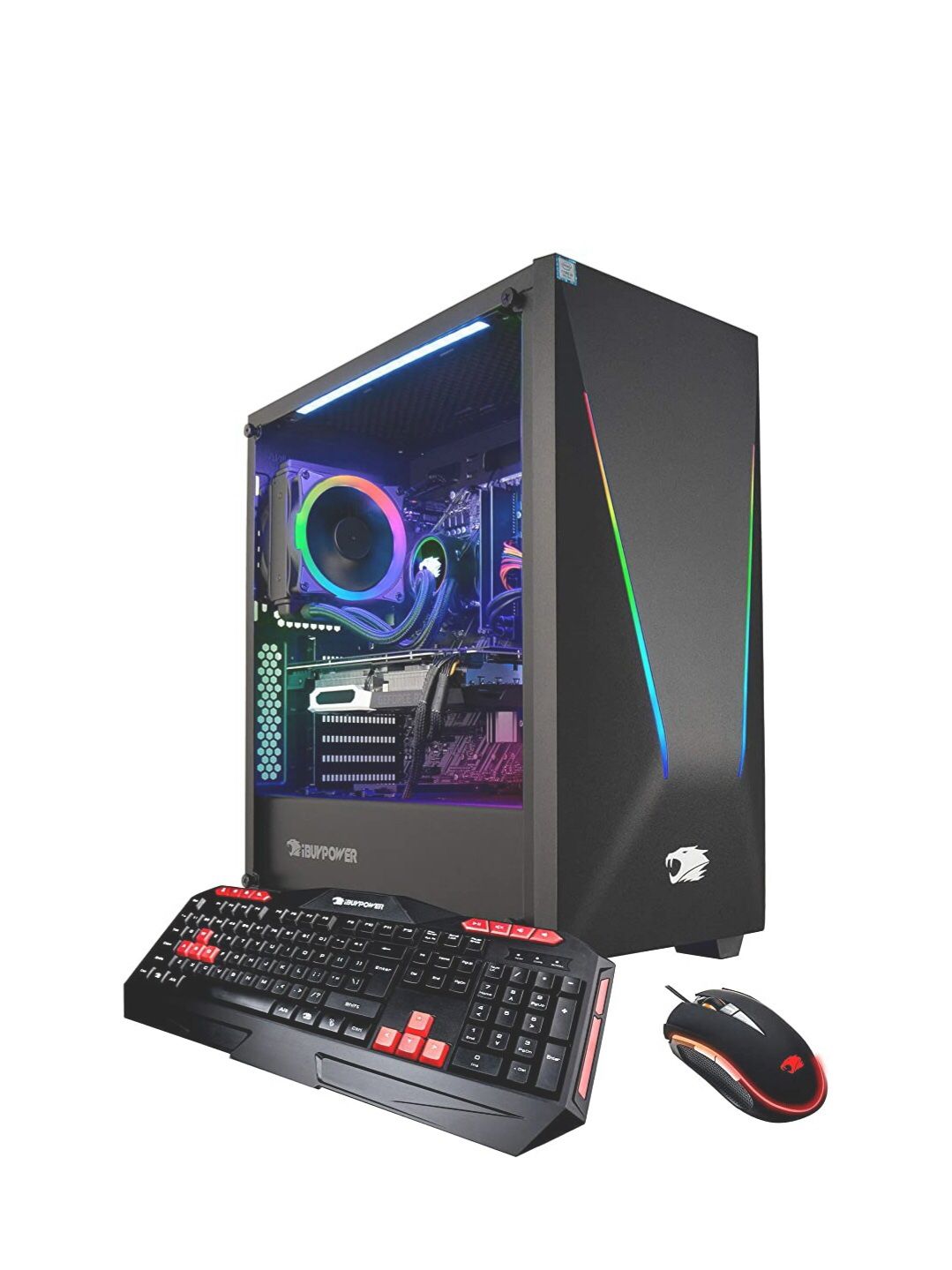 iBUYPOWER Gaming Desktop PC, Ryzen 3 3200G, NVIDIA GeForce GT 1030, 8GB ...