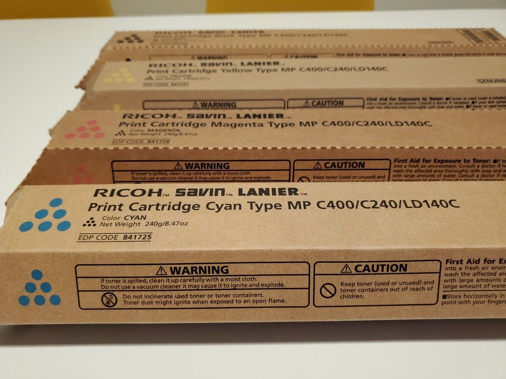 Ricoh SAVIN Lanier Toner - C400 C240 LD140 for Sale in San Diego, CA ...