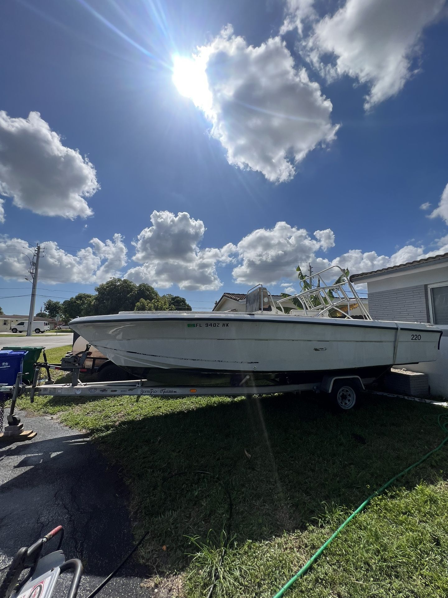 Angler 22 With Title For Boat And Trailer for Sale in Miami, FL - OfferUp