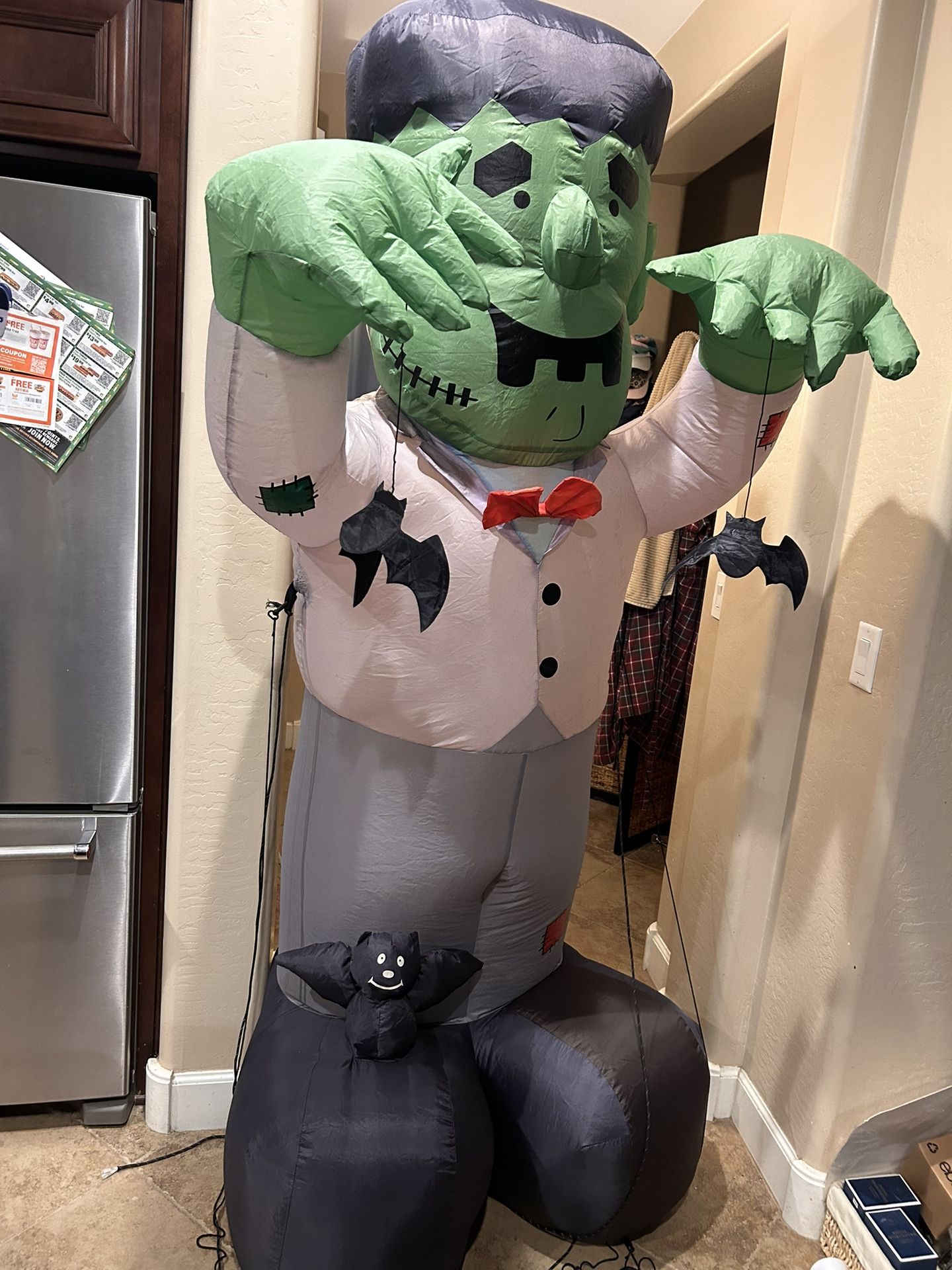 Gemmy Halloween 7ft Inflatable Frankenstein Airflatable for Sale in Sun ...