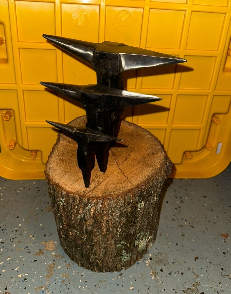 Hardy Hole Stump Anvil Medium Blacksmith Forging for Sale in ...