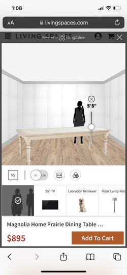 Magnolia Home Prairie Dining Table By Joanna Gaines for Sale in Palmview TX OfferUp