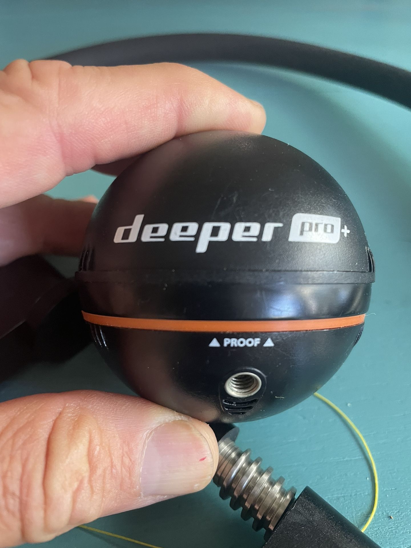 Deeper PRO+ Smart Sonar GPS and Flexible Arm Mount Fishing Fish Finder ...