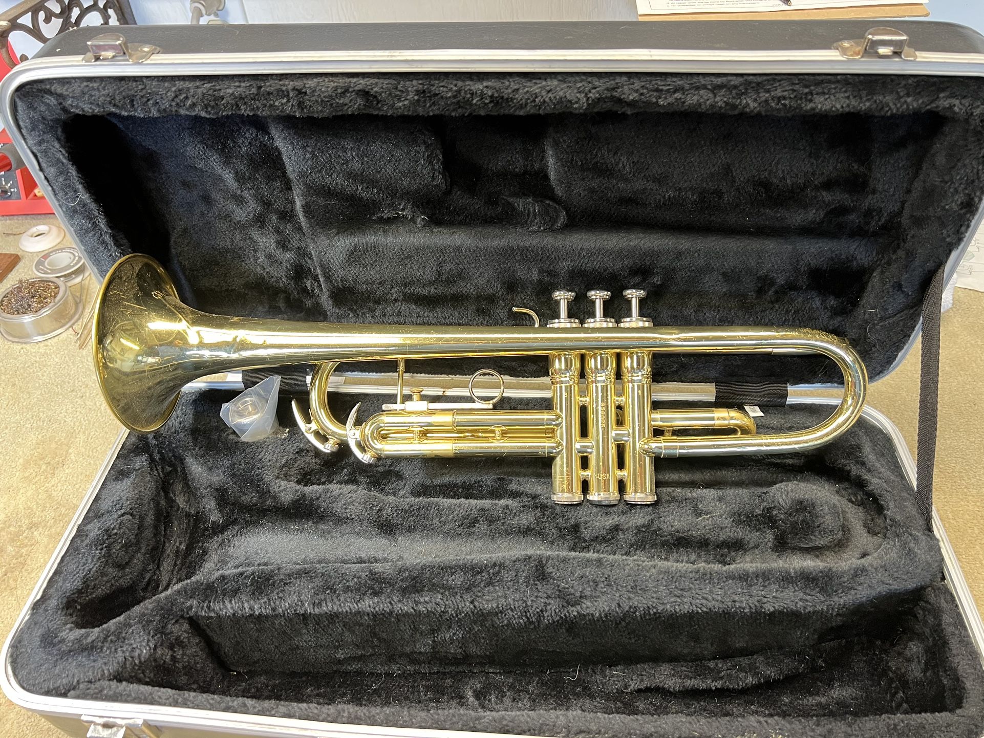 Conn 22B Trumpet With Mouthpiece And Hard Shell Case. for Sale in ...