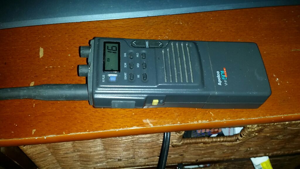 Apelco vhf501 plus radio. With charger for Sale in Granite Falls, NC ...