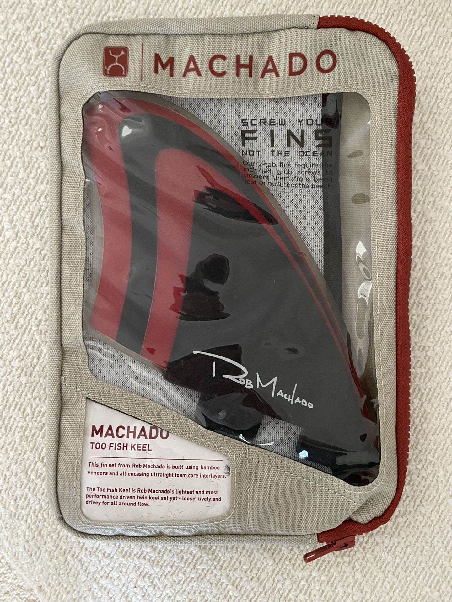 Brand New Machado Too Fish Keel Twin Fins, FCS2 for Sale in Fountain ...