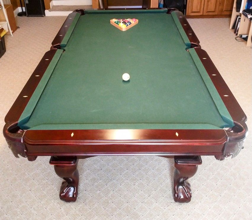 Custom Slate Top Pool Table 7ft for Sale in Raleigh, NC - OfferUp