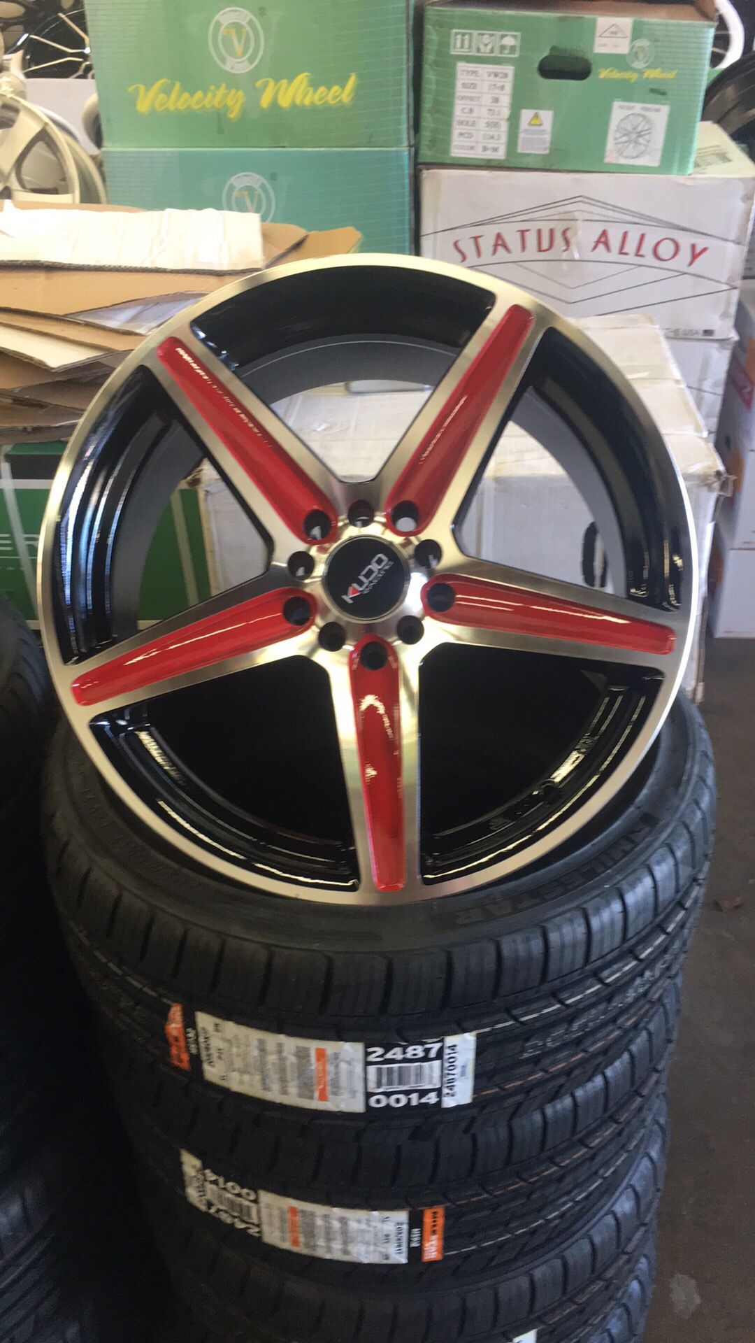BRAND NEW RIMS AND TIRES 17 INCH 17x7.5(5x100)(5x114.3) FOR VOLKSWAGEN ...