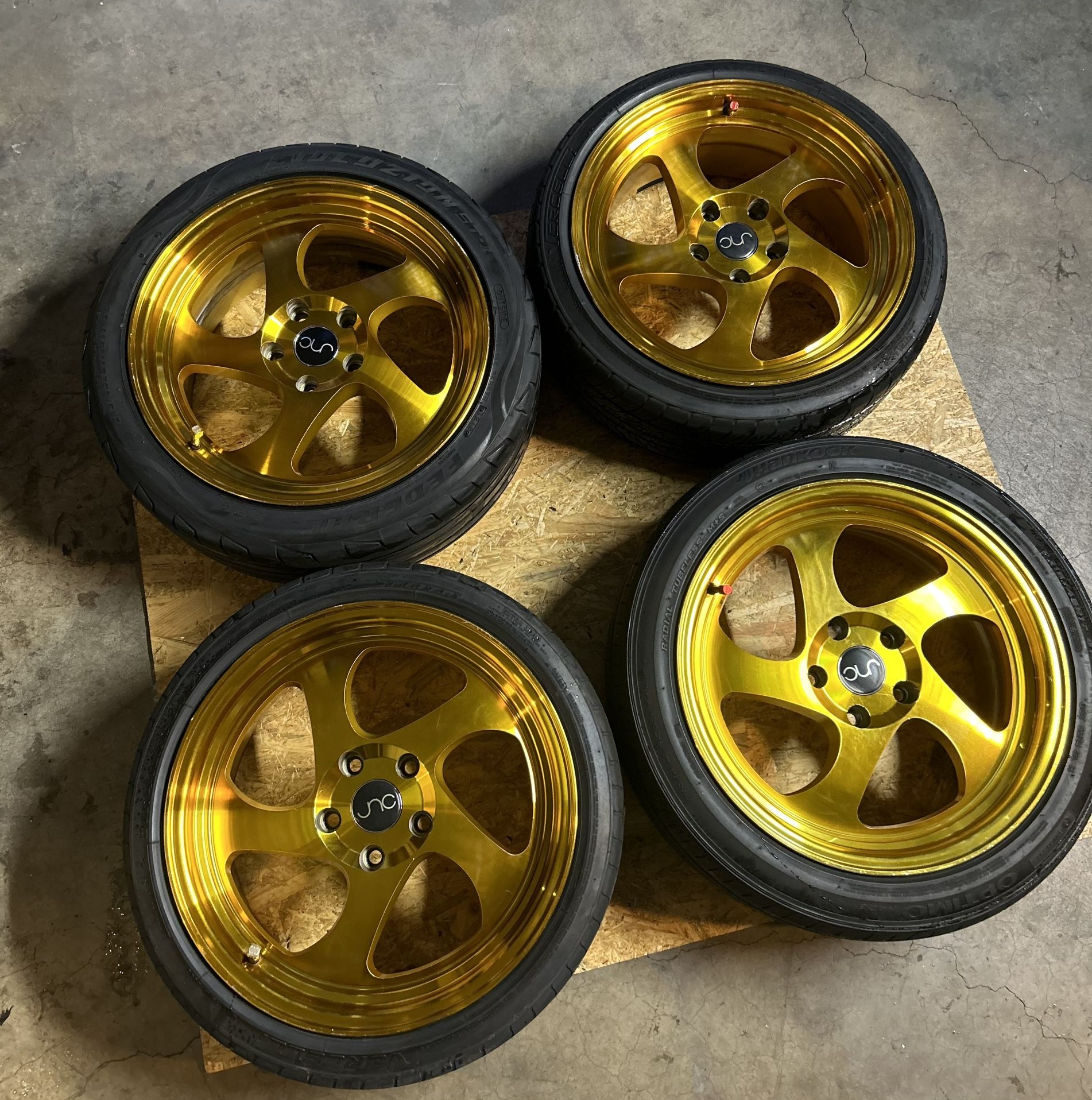 5x114.3 Rims 5 Lug Wheels 17s Rines Jnc for Sale in Montclair, CA - OfferUp