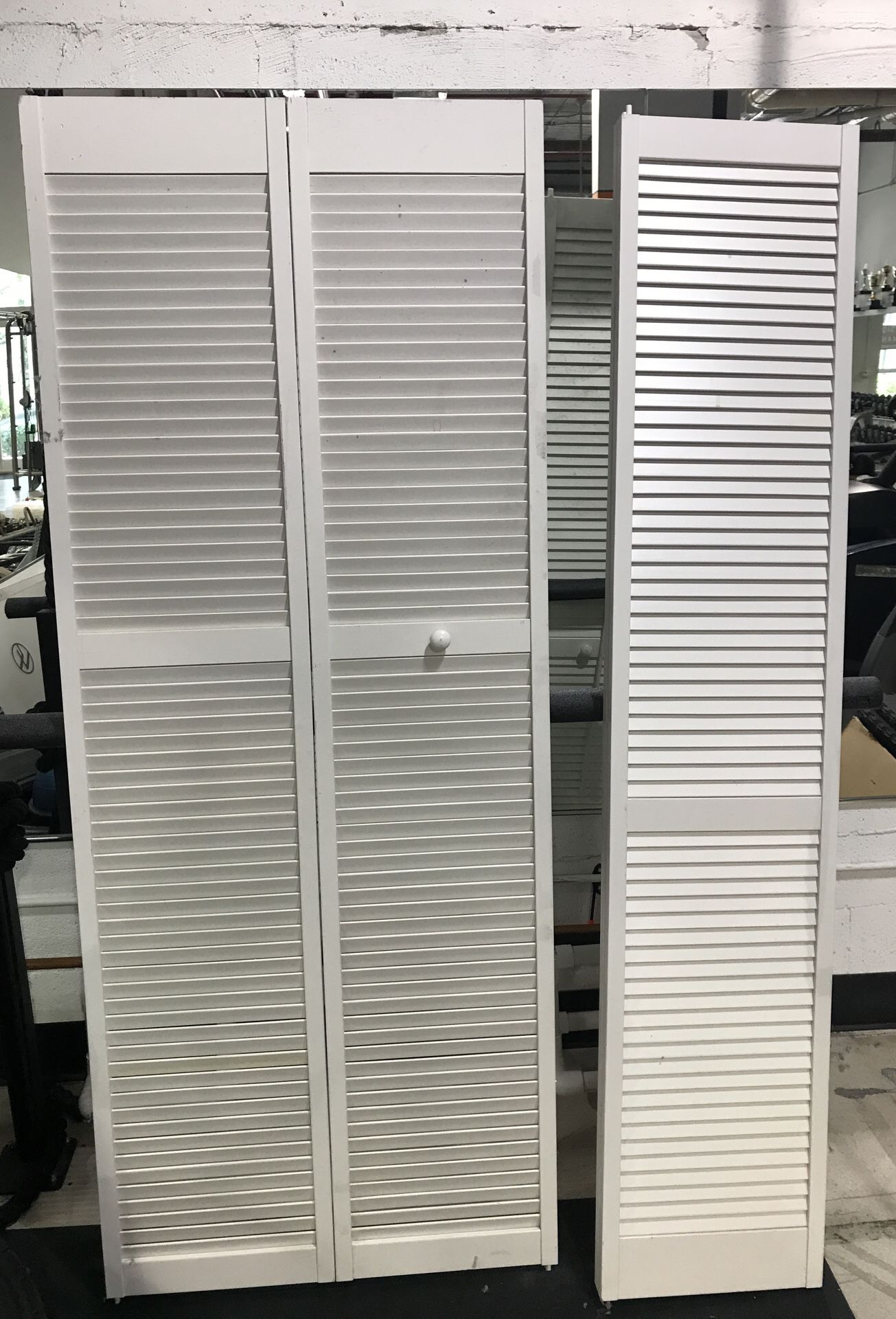 2 shutter doors cheap price for pick up today or tomorrow. for Sale in ...