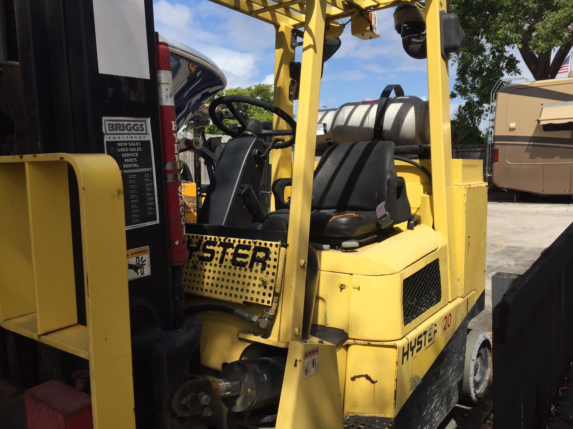 Hyster S120XMS 12,000 lbs 3 stage Forklift for sale for Sale in Fort ...