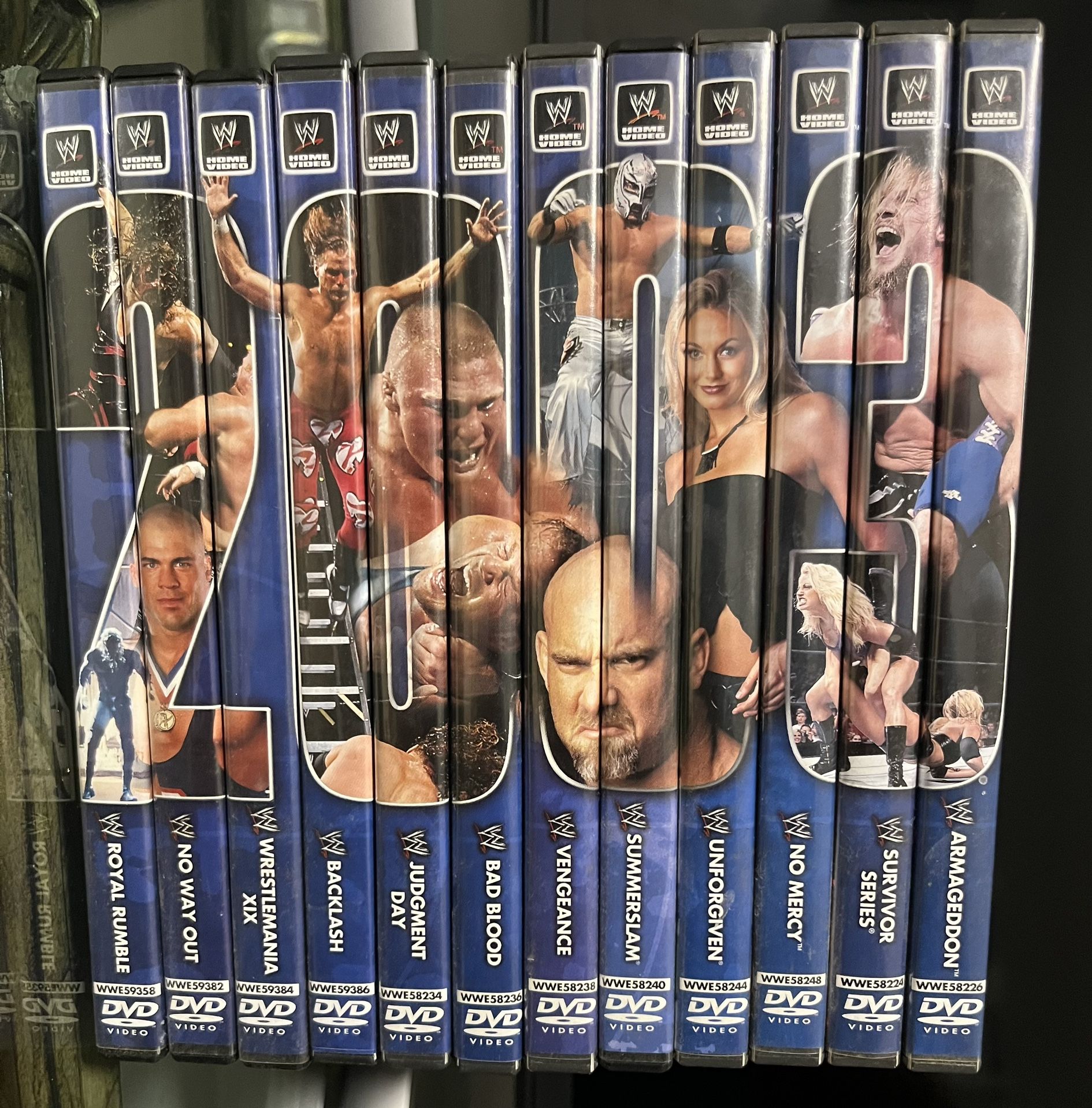 WWE 2003 Pay Per View DVD Collection for Sale in Boca Raton, FL - OfferUp