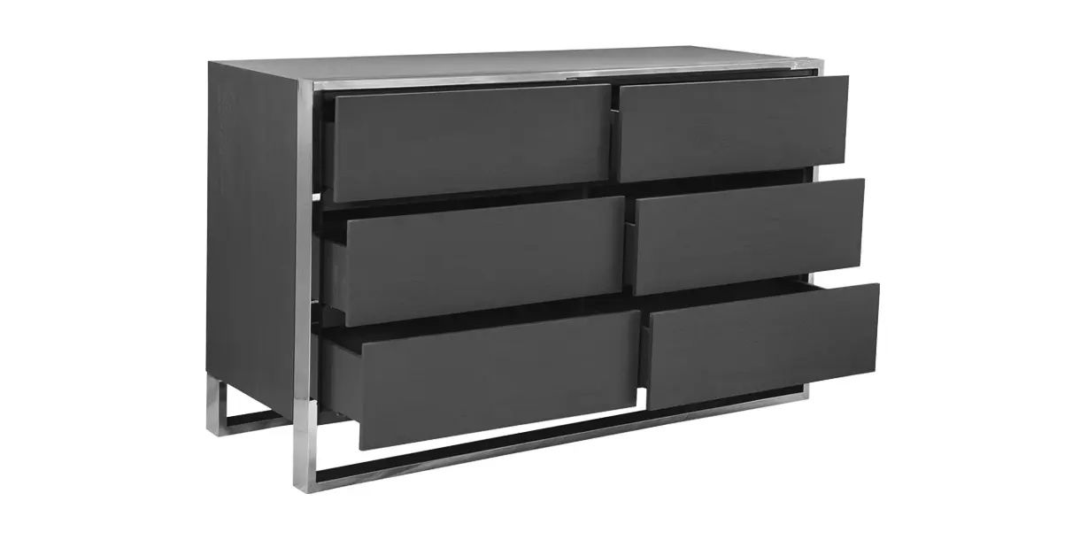 Gray Modani Dresser & nightstands Set for Sale in Medley, FL - OfferUp