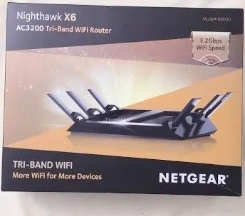 NETGEAR Nighthawk X6 R8000 - AC3200 Tri-band Smart Wi-Fi Router for ...