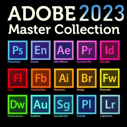 Adobe Master Collection 2023 PC & Mac 22 Apps Photoshop Premiere ...