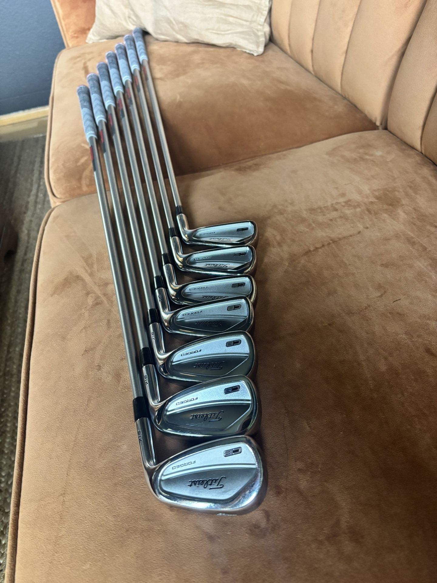 Titleist CB 716 Irons RH (4-PW) KBS Tour Stiff Shaft for Sale in Tacoma, WA - OfferUp