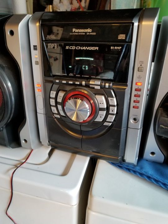 Panasonic Stereo System 5 Cd Changer
