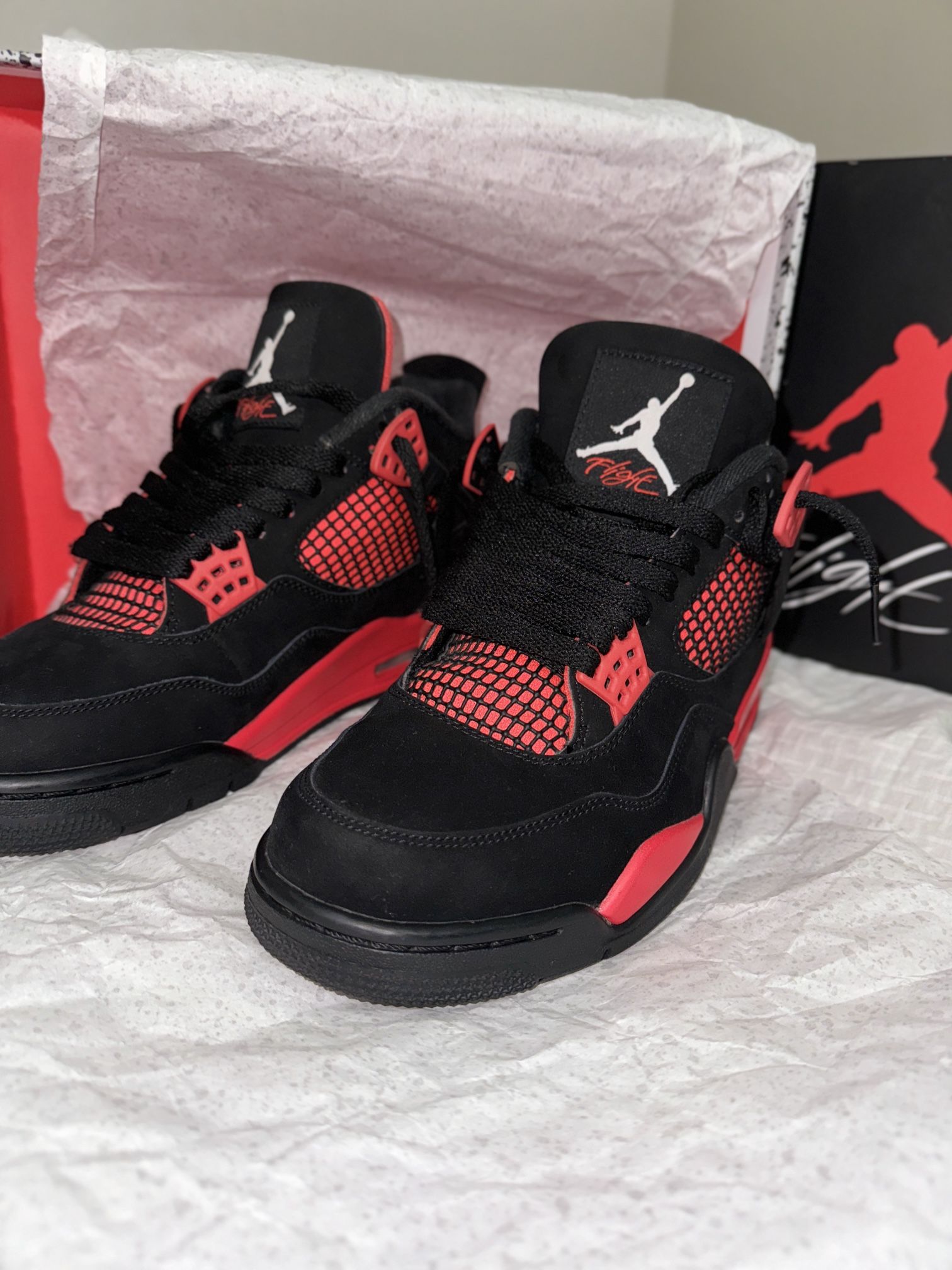 Air Jordan 4 Retro ‘Red Thunder’ for Sale in Las Vegas, NV - OfferUp