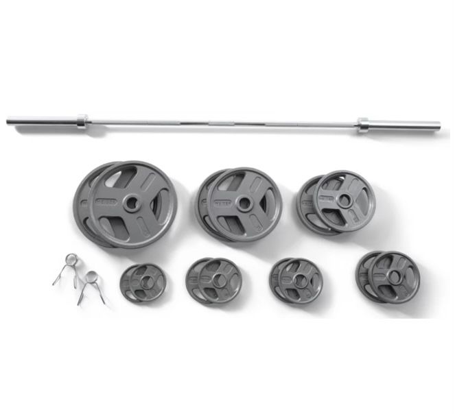 Weider 300 lb. cast iron weight set for Sale in Waltham, MA - OfferUp