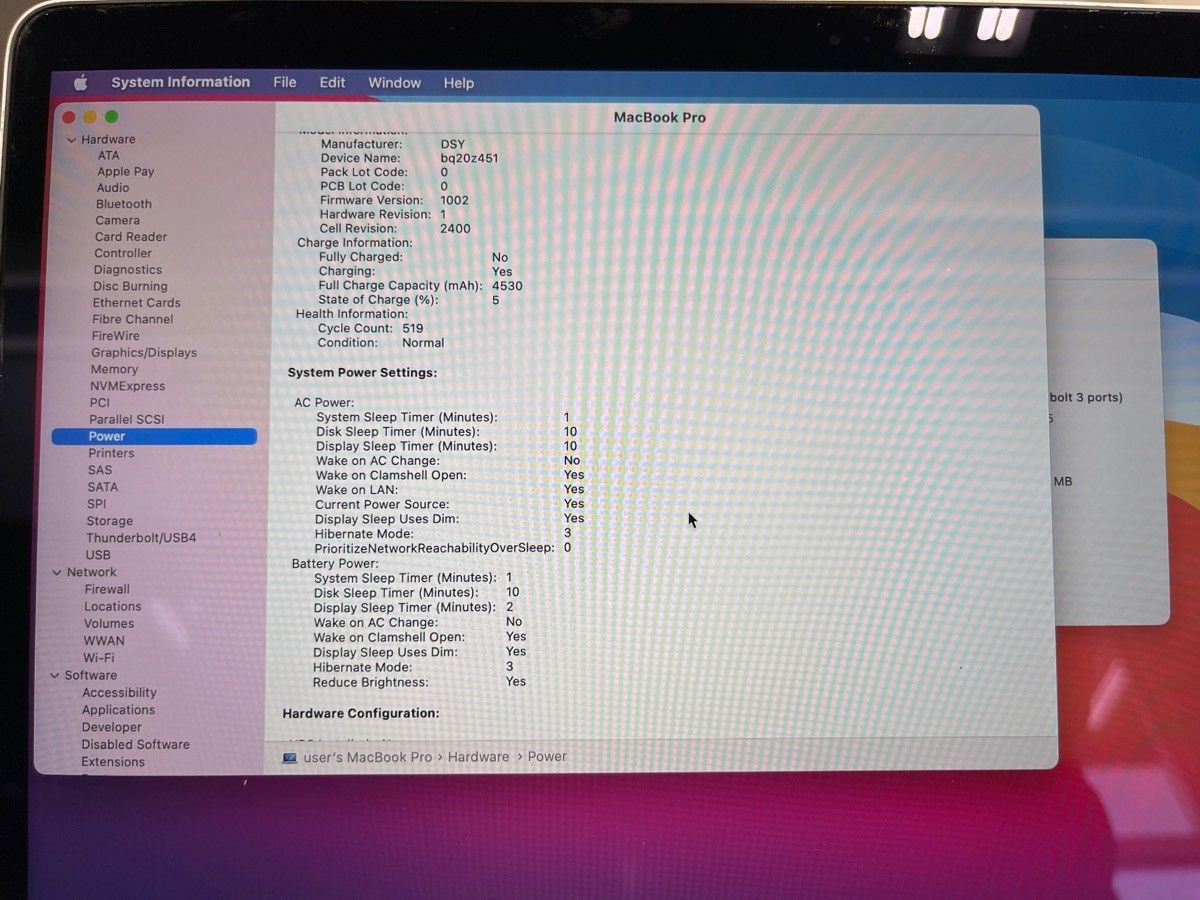 2019 MacBook Pro 13" A2159 Intel Core i5 1.4GHz 128GB SSD 8GB Ram for ...